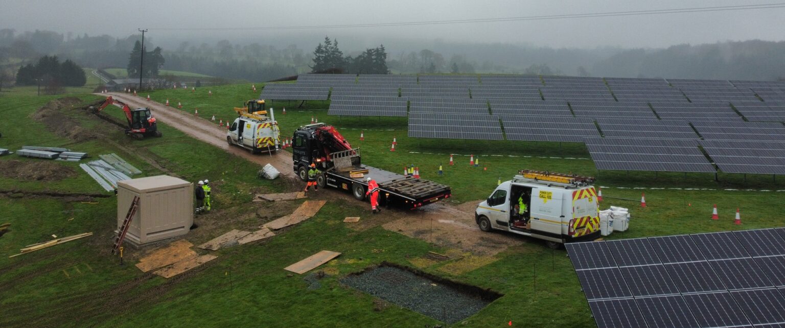 Solar farm 4th site visit: Substations! – Cliffski's Blog