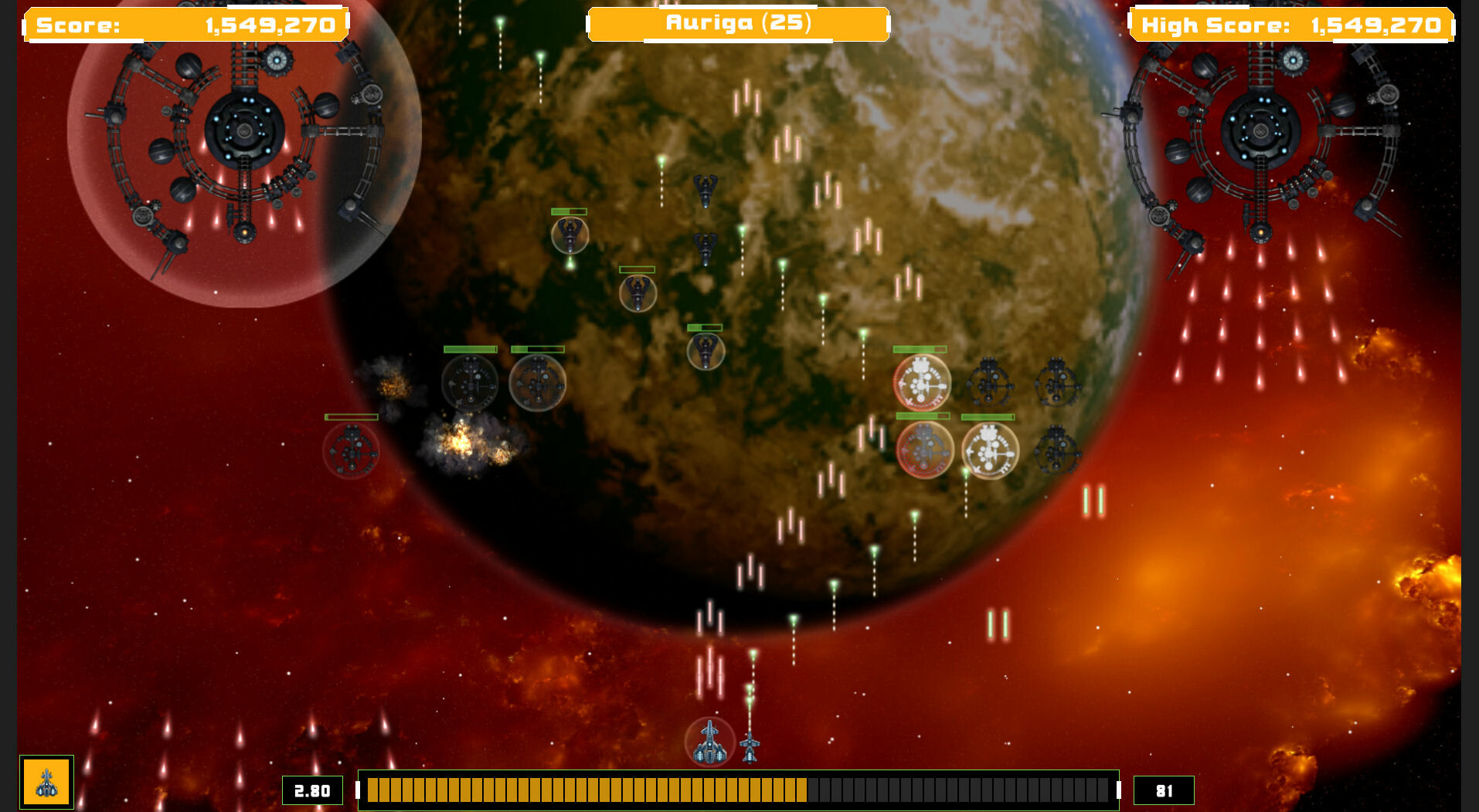 Gratuitous Space Shooty Game is now on steam – Cliffski's Blog